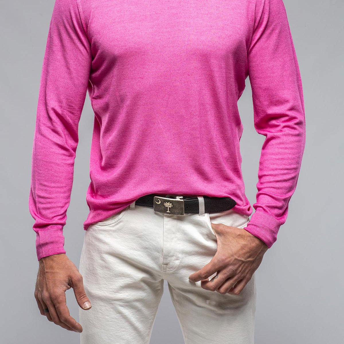 Kane Merino Crew In Pink – Axel's Outpost