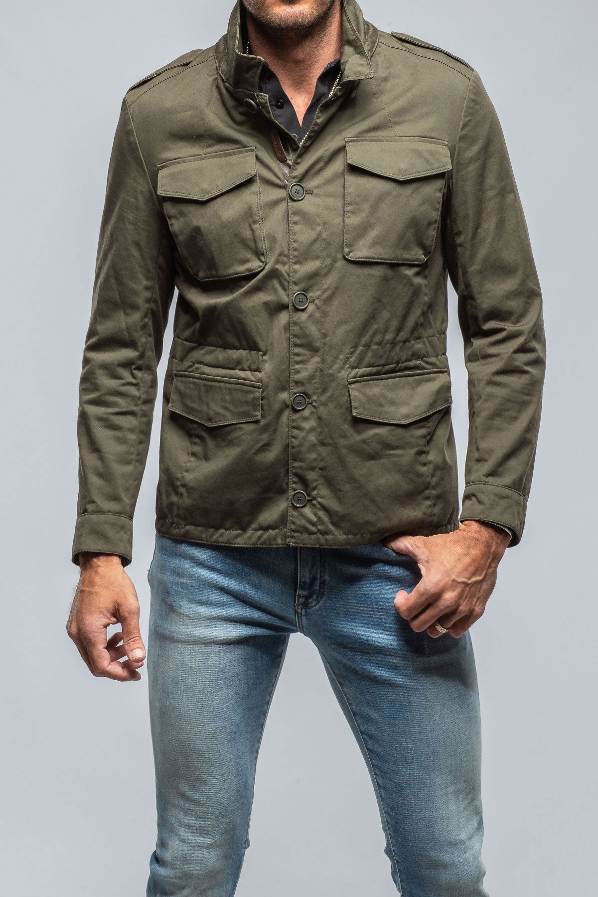Sullivan Reversible Jacket In Army – Axel's Outpost